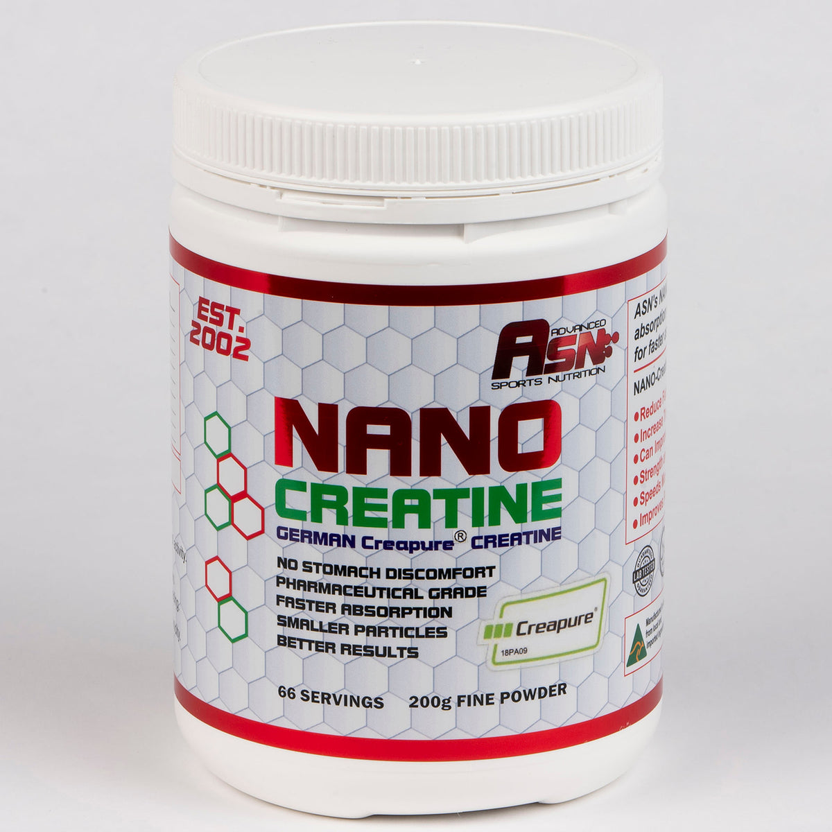 Nano Creatine 100% | ASN – ASN Advanced Sports Nutrition